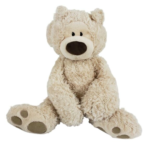 Gund | Toys | Gund Philbin Plush Bear Bean Poly Fill Beige Tan Bear ...